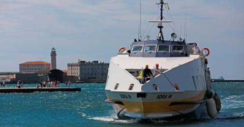 Rast števila potnikov za hidrogliser