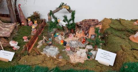 Na Sveti Gori odprli razstavo jaslic