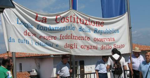 Pahorja in Napolitana pričakali tudi protestniki