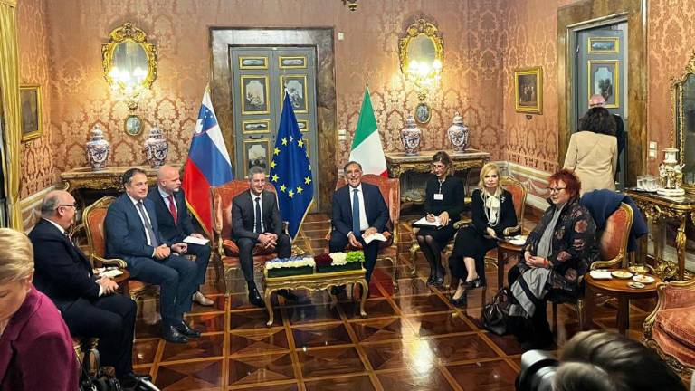 Robert Golob zaključuje delovni obisk v Rimu